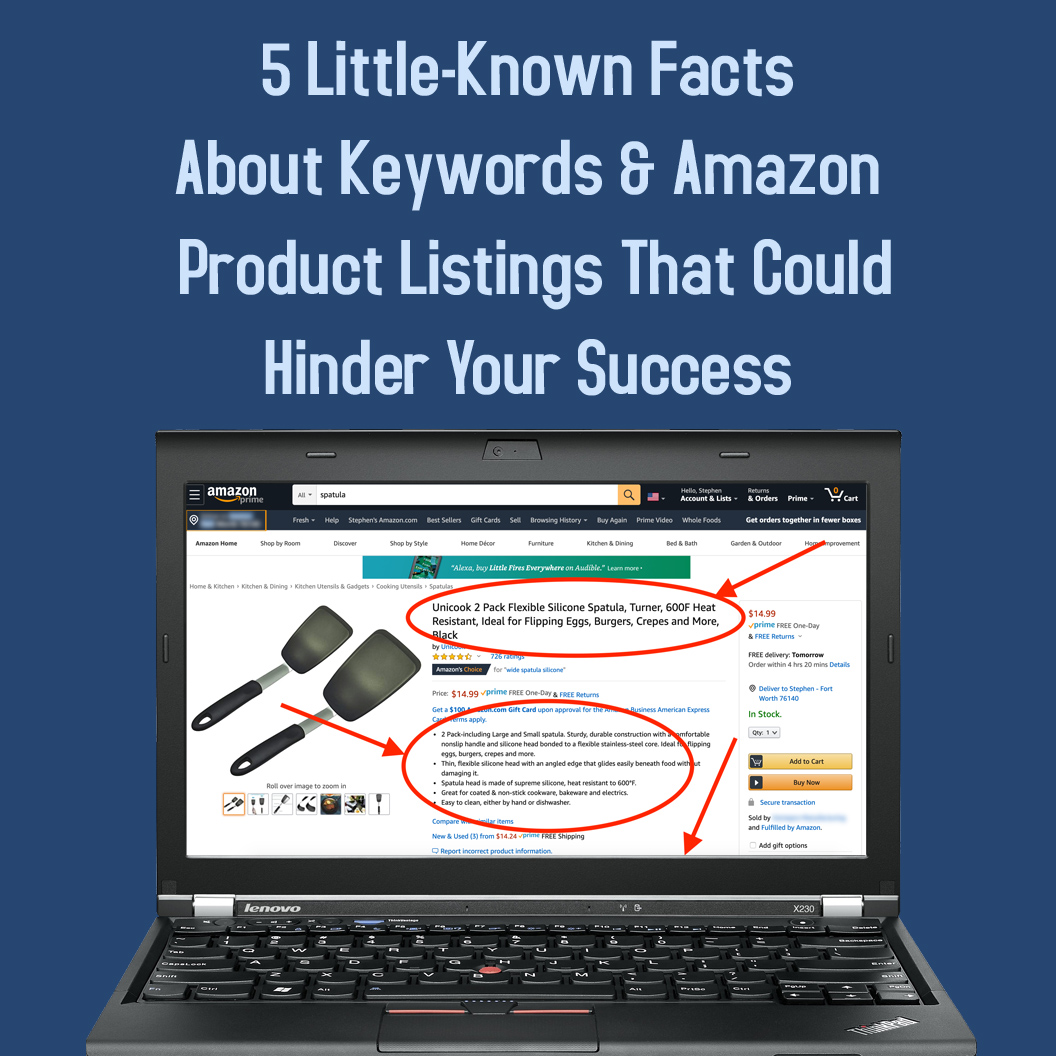 5 Little Known Facts About Keywords And Amazon Product Listings That