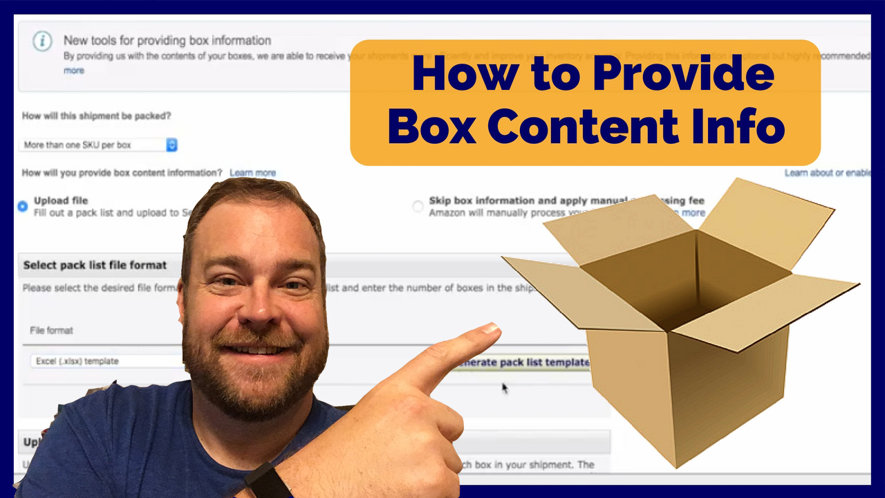 How to Provide Box Level Details on Amazon FBA Shipments - Full-Time FBA How to Provide Box Level Details on Amazon FBA Shipments - Full-Time FBA