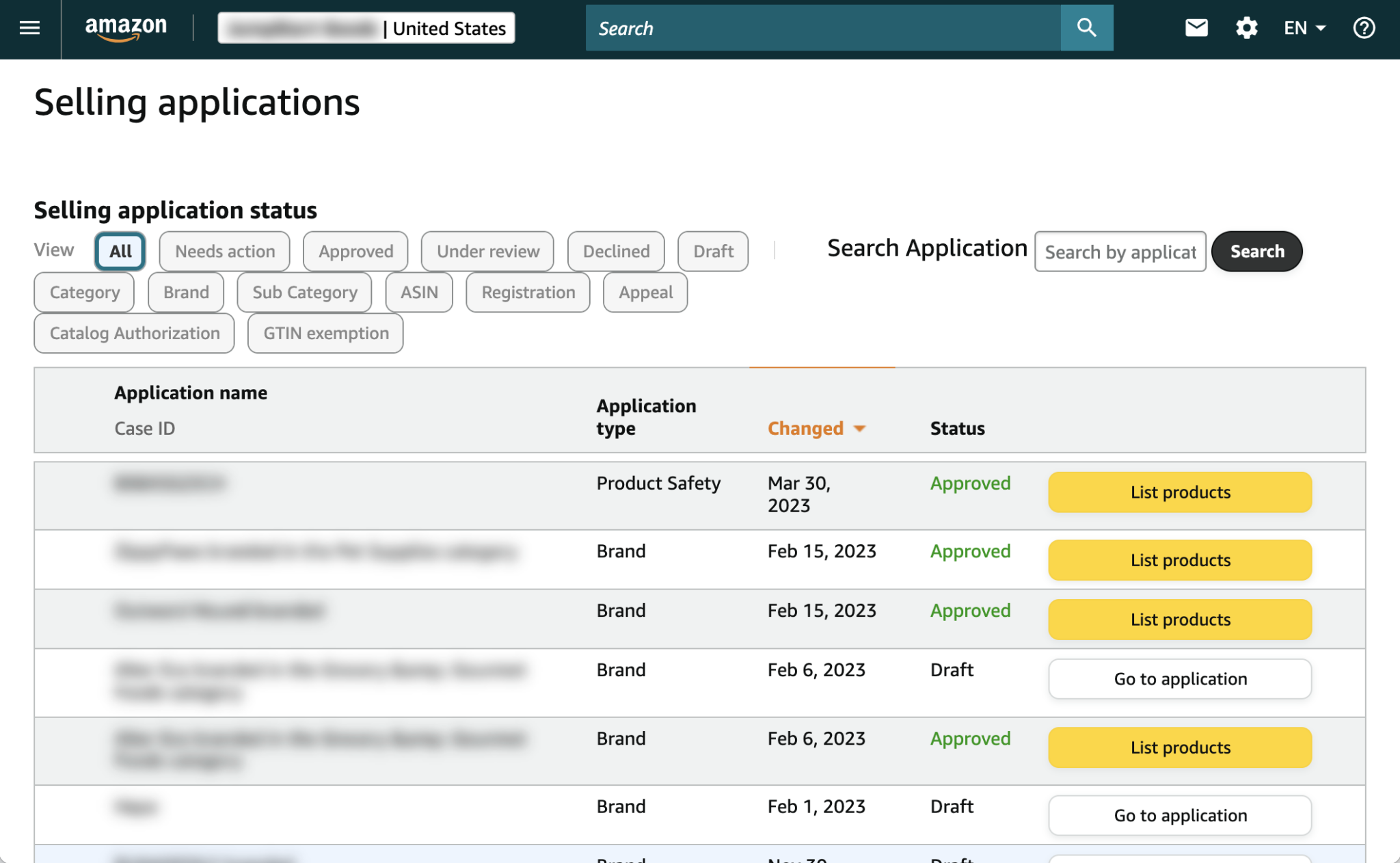 How to Check Open Amazon Applications and Reapply to Sell Restricted ...